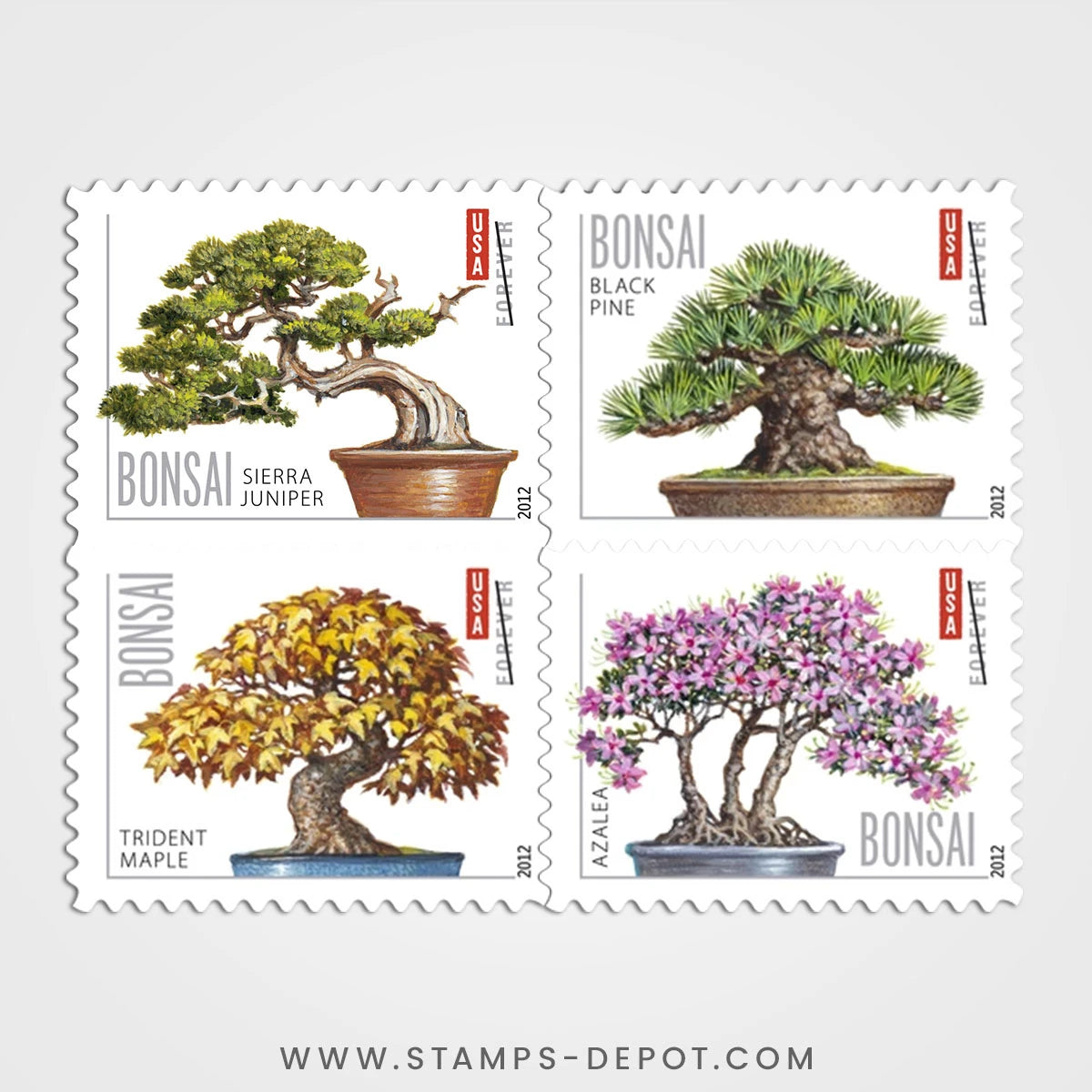 Bonsai Stamps – Stamps-Depot.com