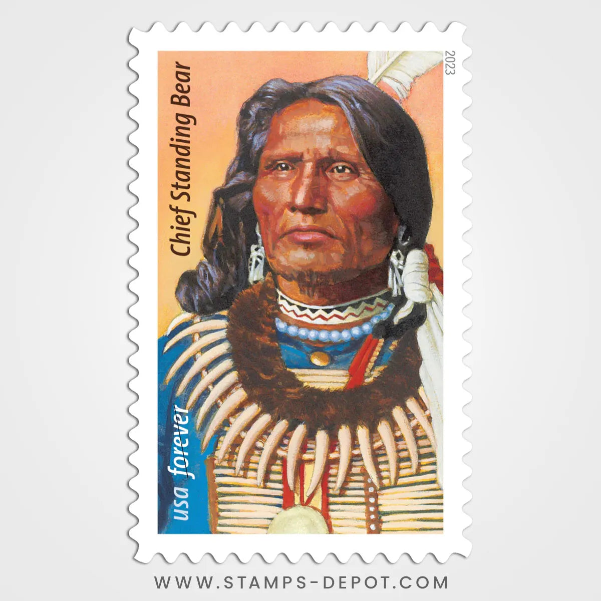 Chief Standing Bear Stamps – Stamps-Depot.com