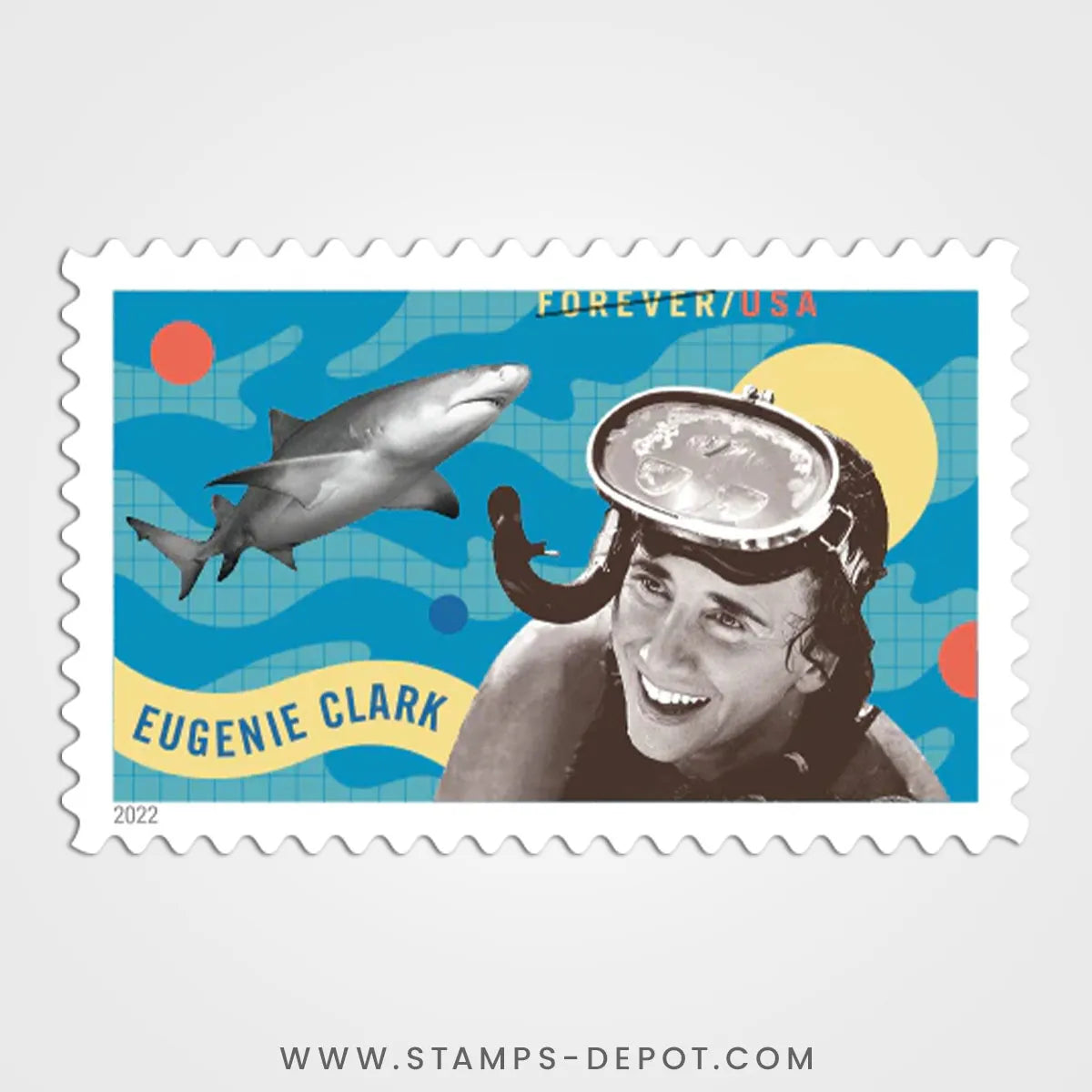 Eugenie Clark Stamps – Stamps-Depot.com