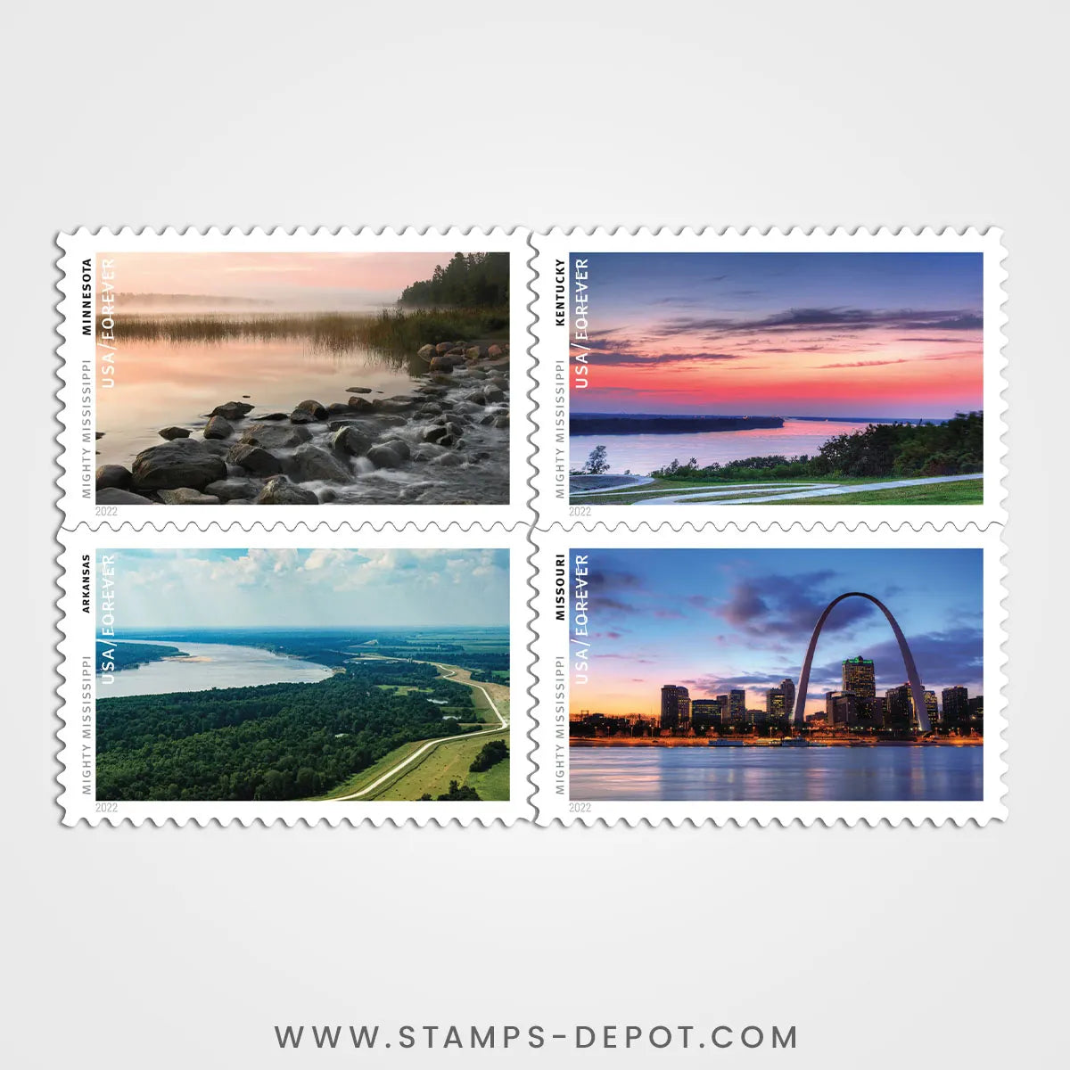Mighty Mississippi Stamps – Stamps-Depot.com