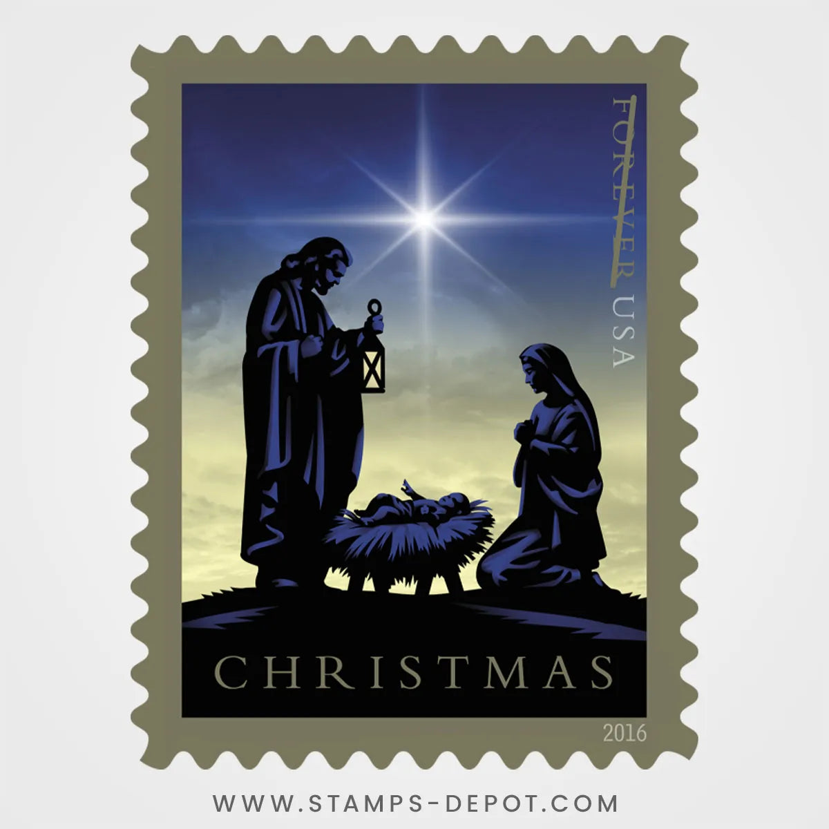 Nativity Stamps – Stamps-Depot.com